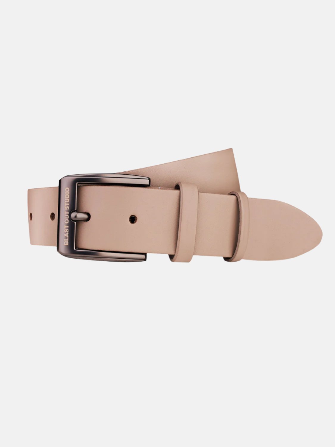 BEIGE LEATHER BELT – Blastout